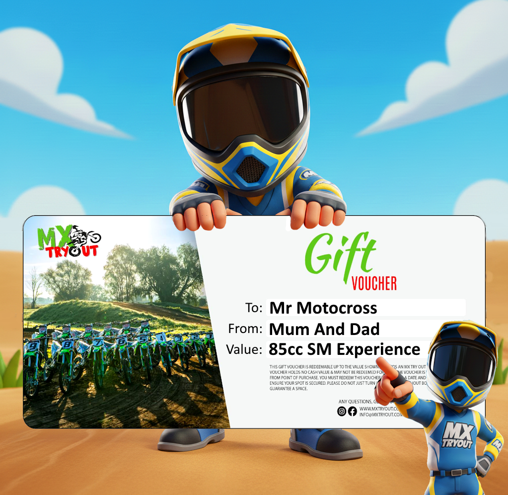 Small Wheel 85cc Experience Gift Voucher – MXTRYOUT